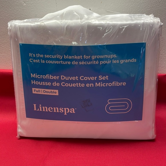 Linenspa | Bedding | Linenspa Microfiber Duvet Cover Set White ...